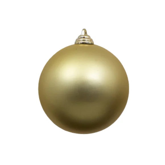 Gold Matte Ball Ornament, 12" – Miss Cayce's