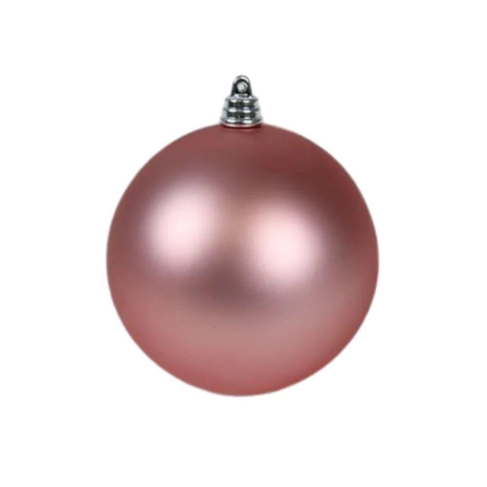 Dusty Rose Matte Ball Ornament, 4" – Miss Cayce's