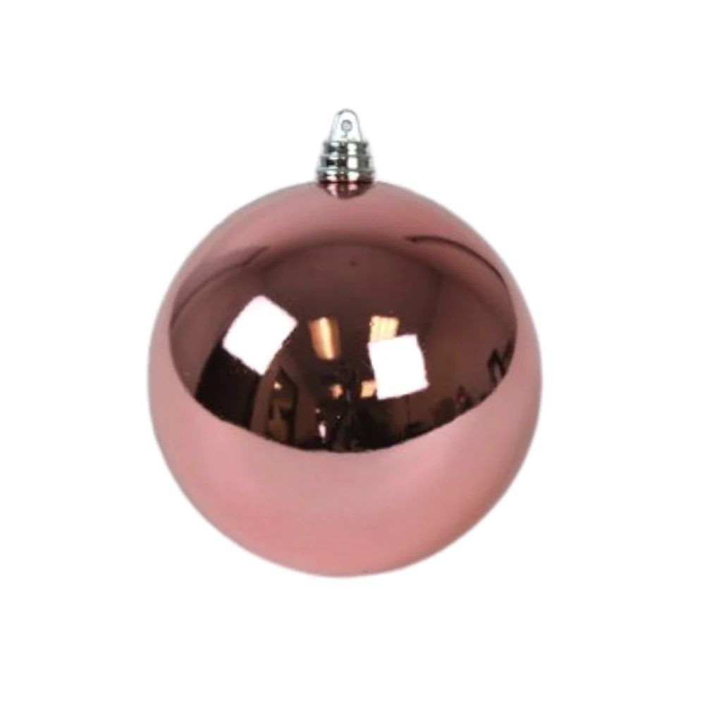Dusty Rose Shiny Ornament, 6" – Miss Cayce's