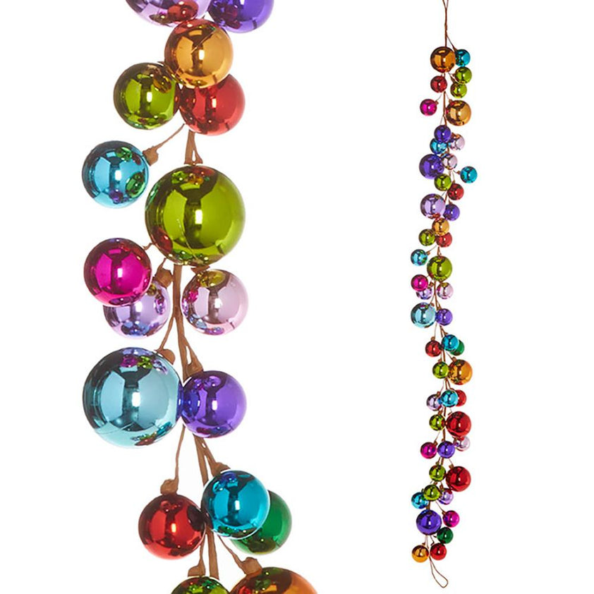 Merry and Bright Ball Garland, 4' | Miss Cayce's